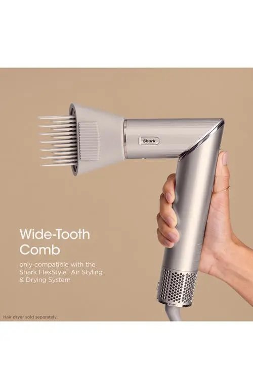 SHARK Flexstyle Wide-tooth Comb Attachment