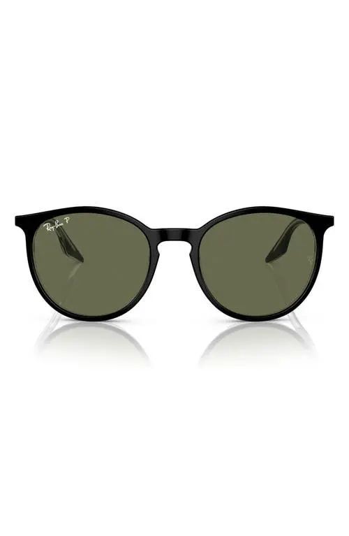 Ray-ban 51mm Polarized Sunglasses - Black Green