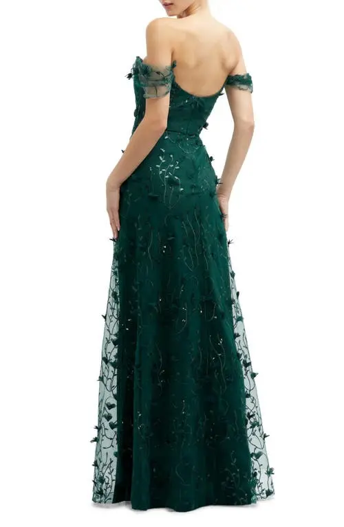 dessy collection sequin embroidered dress Embroidered Unstitched 3 Piece Velvet Suit AV-D09-24 main image 1