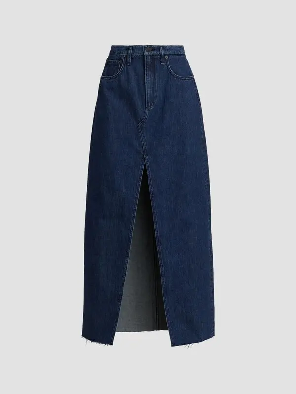 Rag & Bone Avery Denim Maxi Skirt