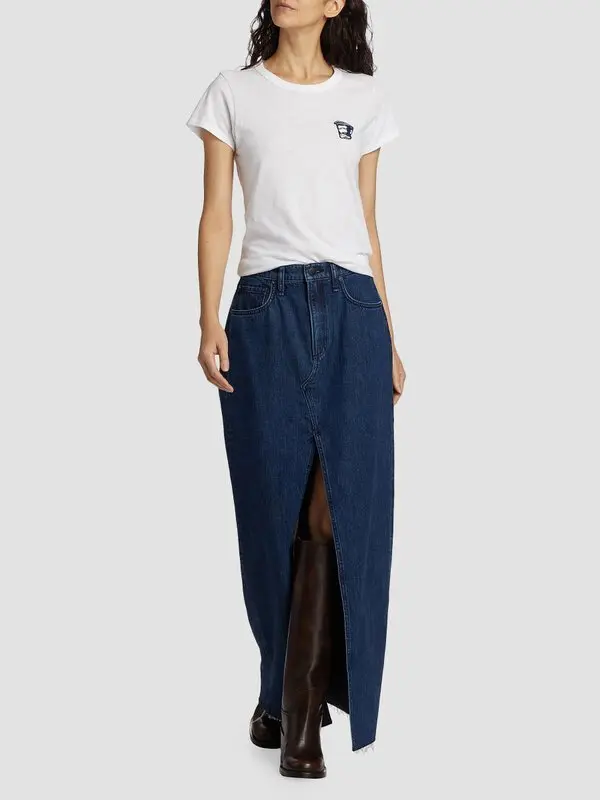 Rag & Bone Avery Denim Maxi Skirt