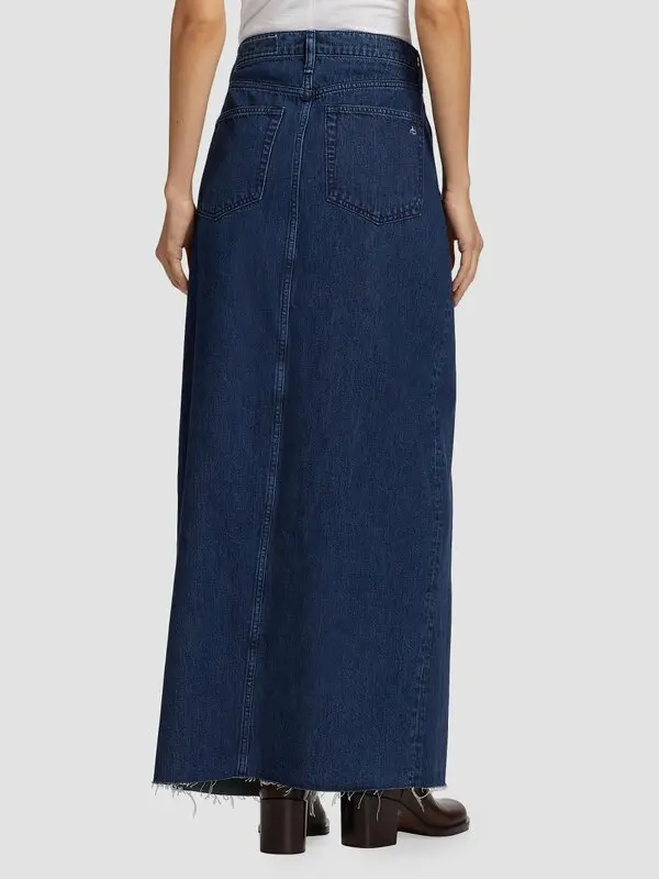 Rag & Bone Avery Denim Maxi Skirt