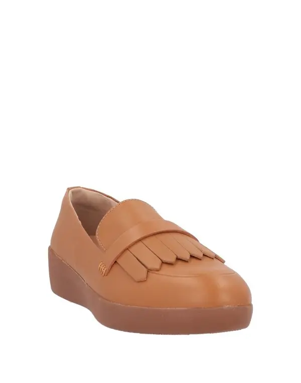 Fitflop Leather Loafers - Brown