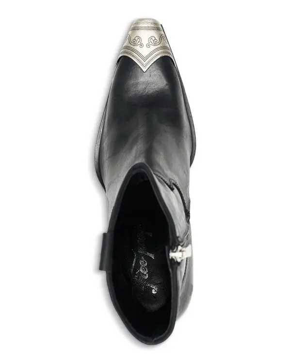 Free People Brayden Western Cap Toe Booties