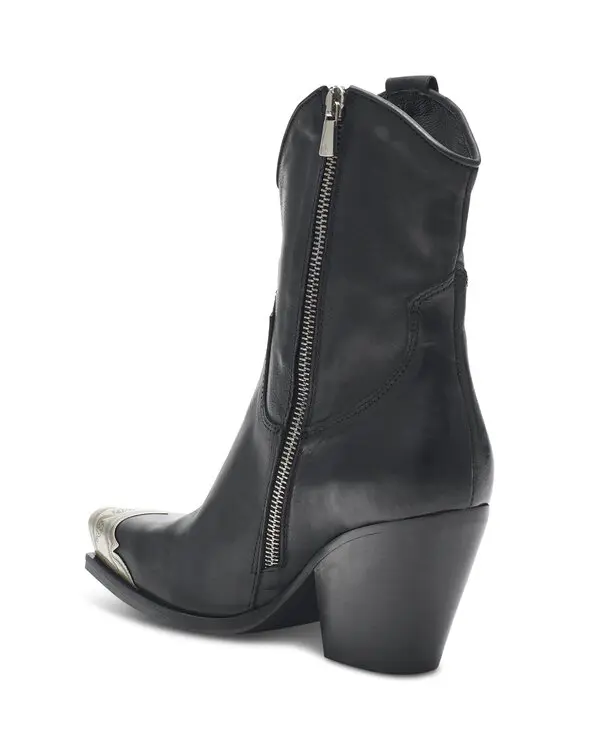 Free People Brayden Western Cap Toe Booties