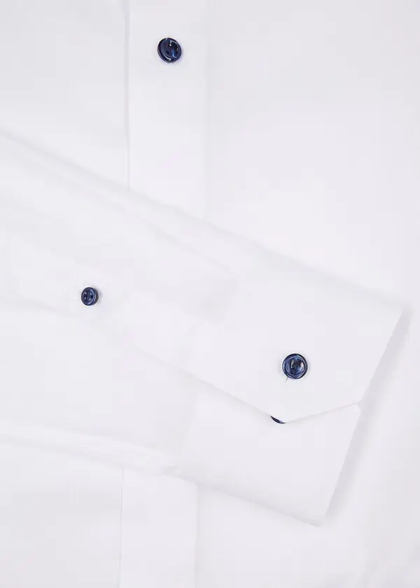Eton Cotton-twill Shirt - White