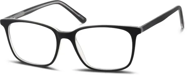 Zenni Square Glasses 2030339 - Black