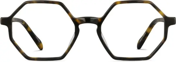 Zenni Geometric Full Rim Eyeglasses - Tortoiseshell