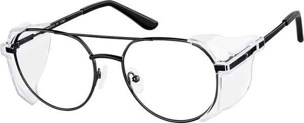 Zenni Aviator Glasses 3219724 - Black