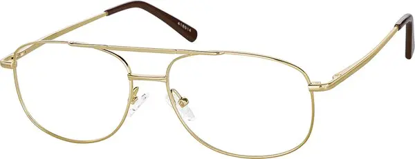Zenni Aviator Glasses 3219724 - Gold