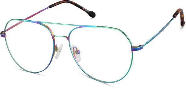 Zenni Aviator Glasses 3219724 - Iridescent