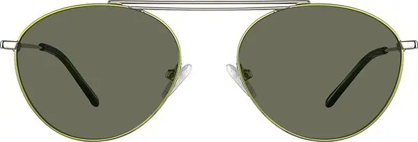 Zenni Aviator Glasses 3219724 - Olive
