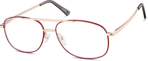 Zenni Aviator Glasses 3219724 - Red