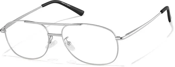 Zenni Aviator Glasses 3219724 - Silver