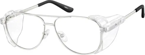 Zenni Aviator Glasses 3219724 - Silver
