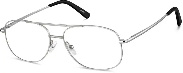 Zenni Aviator Glasses 3219724 - Silver