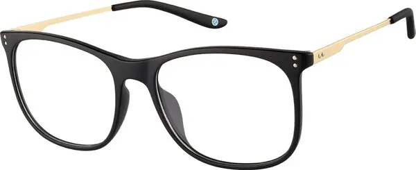 Zenni Square Frame Eyeglasses - Black