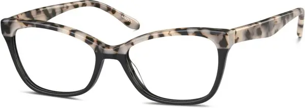 Zenni Cat-eye Full Rim Frame - Black