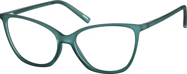 Zenni Cat-eye Full Rim Frame - Green