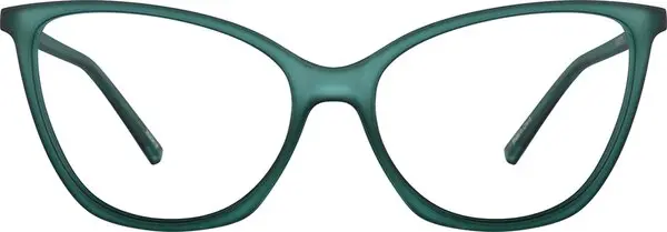 Zenni Cat-eye Full Rim Frame - Green