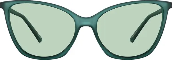 Zenni Cat-eye Full Rim Frame - Green