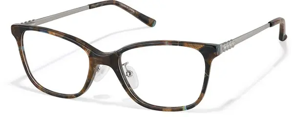 Zenni Square Eyeglasses Full Rim Frame - Brown