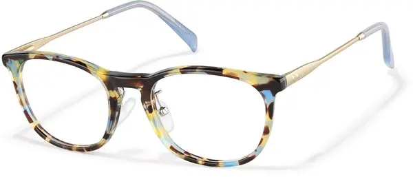 Zenni Square Full Rim Frame Glasses - Tortoiseshell