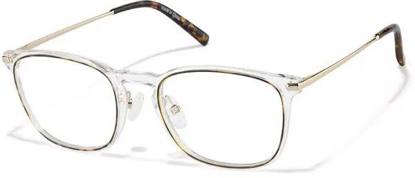 Zenni Square Full Rim Frame Glasses - Tortoiseshell