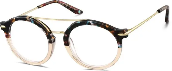 Zenni Round Glasses 7830016 - Tortoiseshell