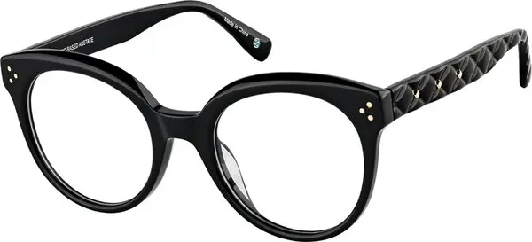 Zenni Round Frame Eyeglasses - Black