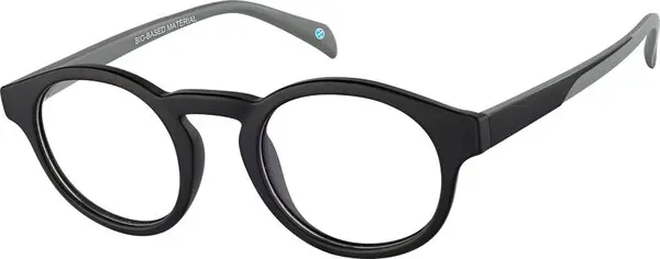 Zenni Round Frame Eyeglasses - Black