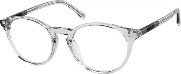 Zenni Round Frame Eyeglasses - Gray