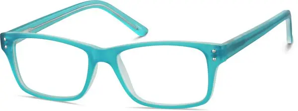 Zenni Classic Rectangle Eyeglasses - Azure
