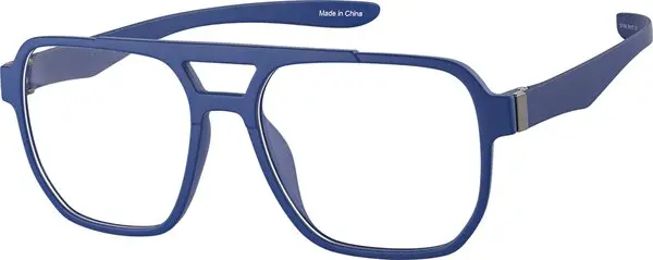 Zenni Aviator Eyeglasses Full Rim Frame - Navy