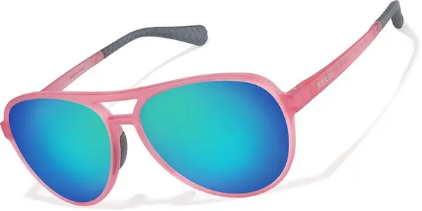 Zenni Aviator Full Rim Eyeglasses - Pink