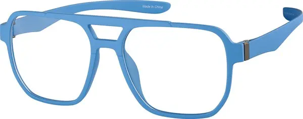 Zenni Aviator Eyeglasses Full Rim Frame - Sky Blue