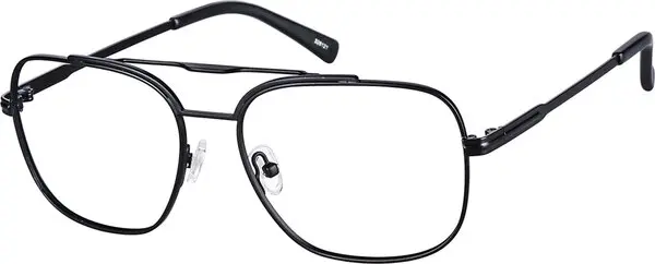 Zenni Aviator Full Rim Frame - Black