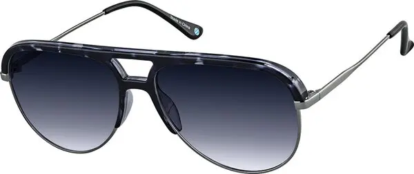 Zenni Aviator Full Rim Frame Sunglasses - Blue
