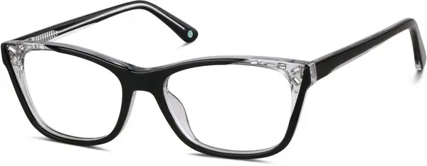 Zenni Cat-eye Eyeglasses With Full Rim - Black