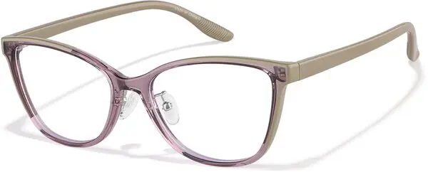 Zenni Cat-eye Full Rim Frame Glasses - Gray