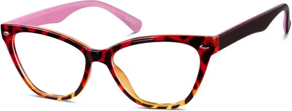 Zenni Cat-eye Full Rim Frame Glasses - Tortoiseshell