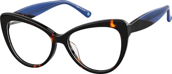 Zenni Cat-eye Full Rim Eyeglasses - Tortoiseshell