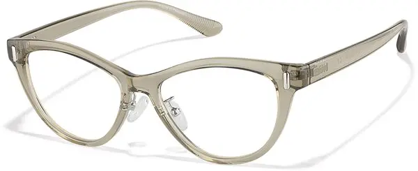 Zenni Cat-eye Full Rim Frame Eyeglasses - Transparent Sand