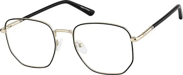 Zenni Geometric Full Rim Frame - Black