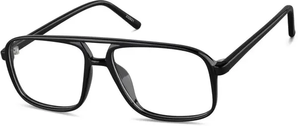 Zenni Aviator Full Rim Frame - Black