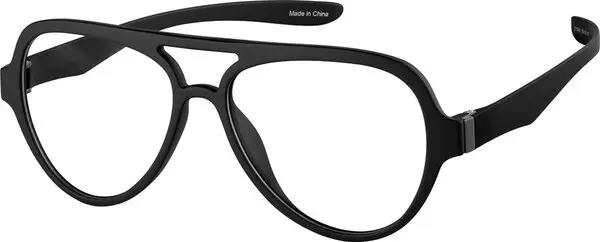 Zenni Aviator Full Rim Frame - Black