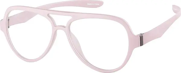 Zenni Aviator Full Rim Frame - Pink