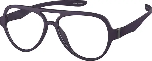 Zenni Acetate Aviator Eyeglasses - Purple