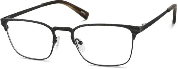 Zenni Browline Eyeglasses Full Rim Frame - Black