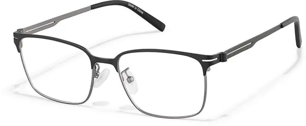 Zenni Browline Eyeglasses With Full Rim - Black
